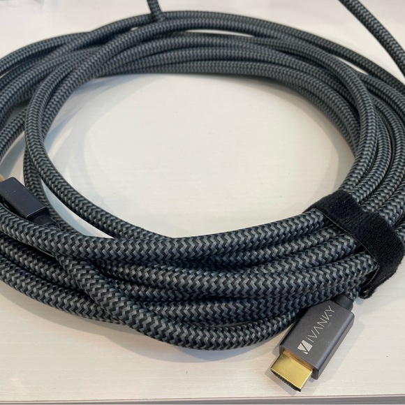 Other | Vivify Gray Hdmi Cable | Poshmark